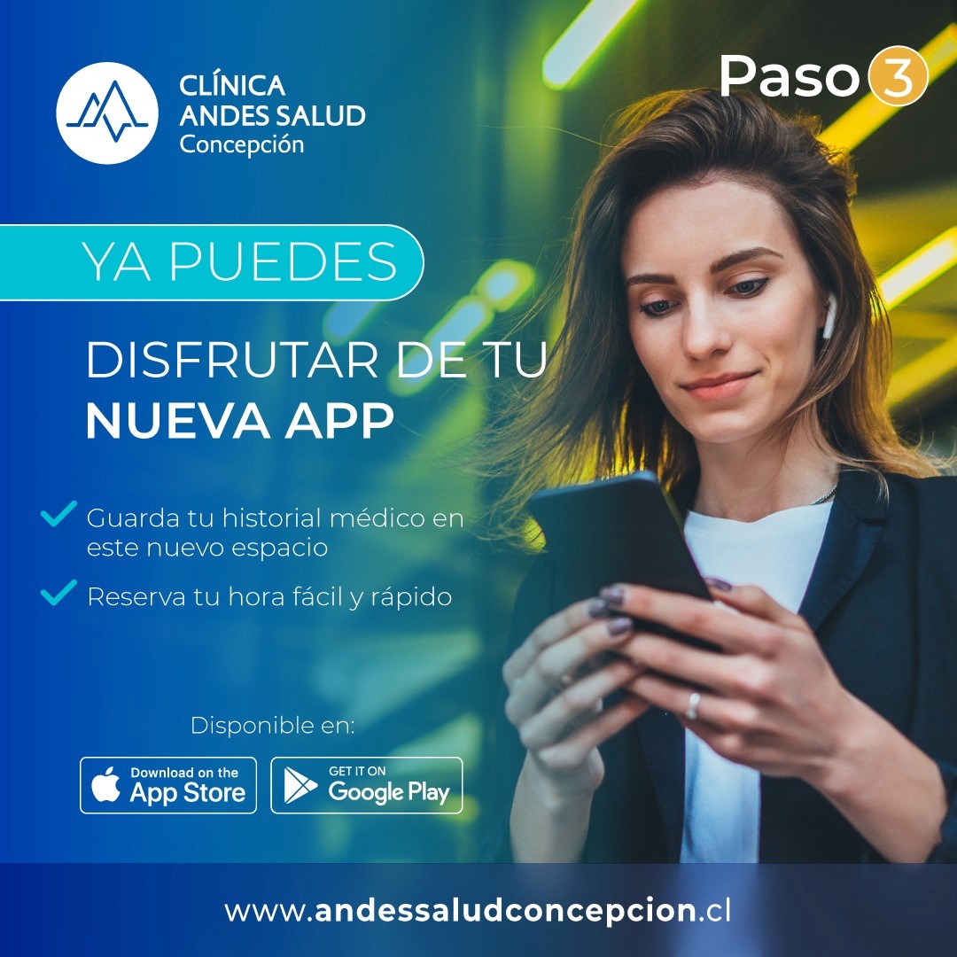 Nueva App de Andes Salud - Clínica Andes Salud Concepción